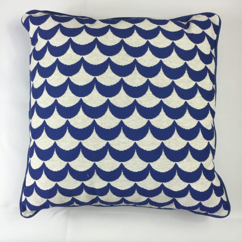 Blue Wave Cushion - Harbourside Decorators
