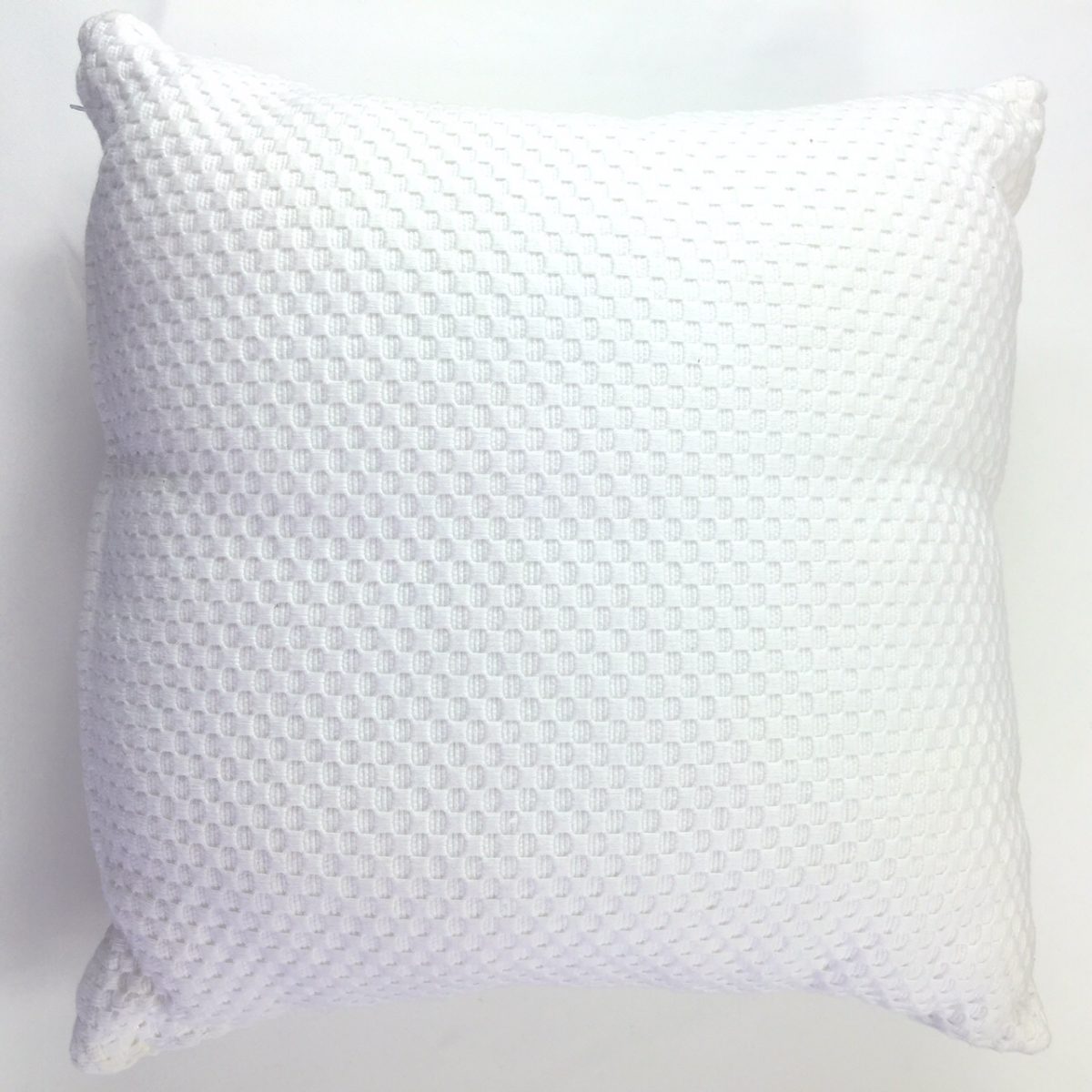 White Textured Cushion - Harbourside Decorators
