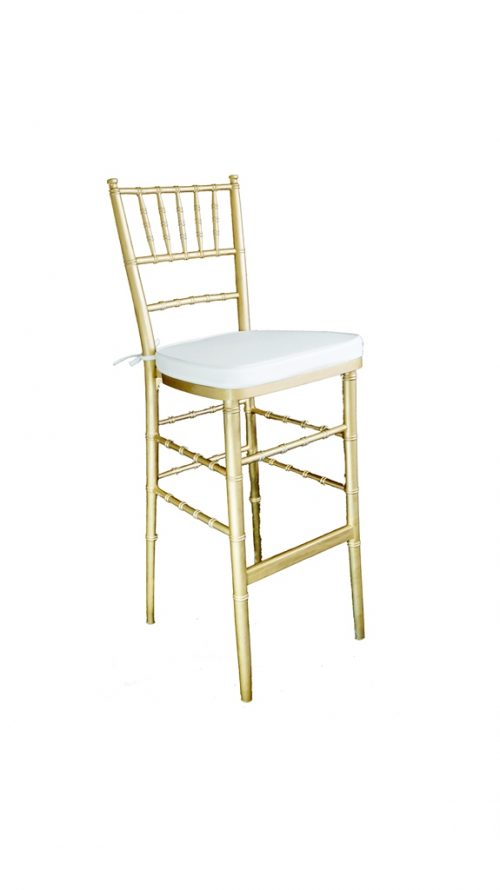 Gold Tiffany Bar Stool - Harbourside Decorators