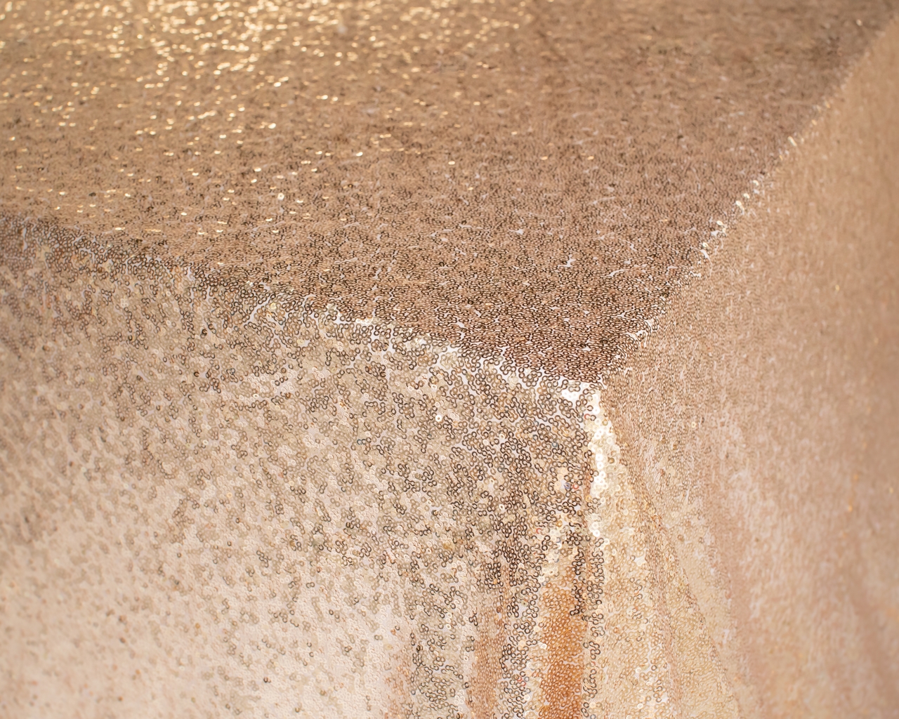 Antique Gold Sequin Table Cloth - Harbourside Decorators