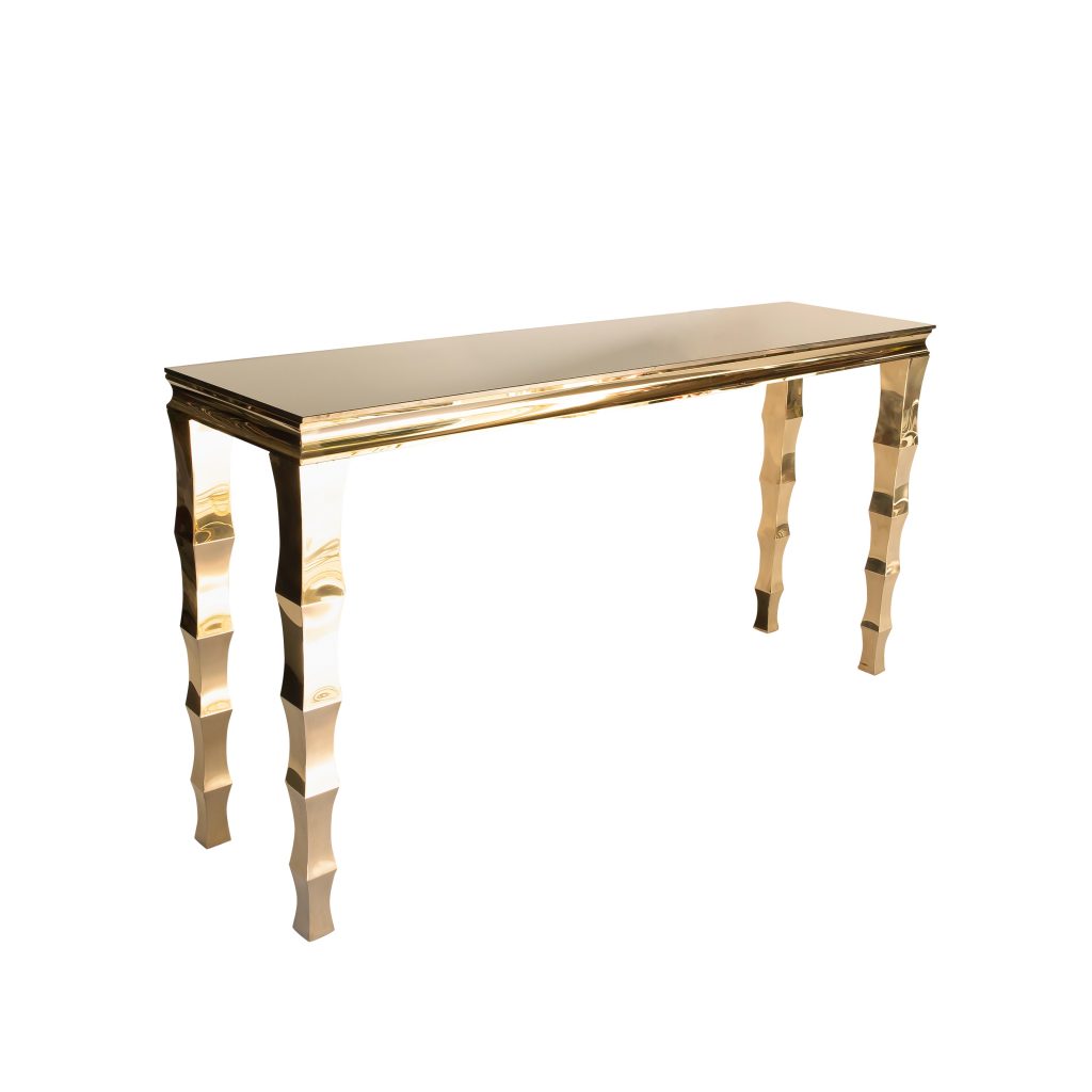 Gold Horizon Bar Table - Harbourside Decorators