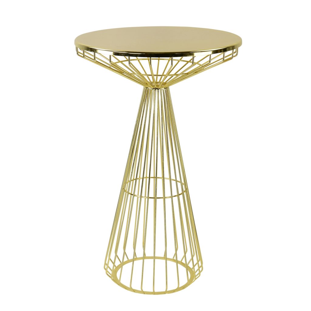 Gold Wire Cocktail Table - Harbourside Decorators