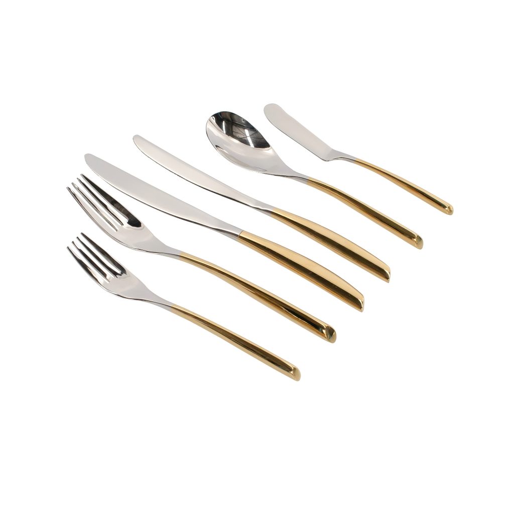 Gold Cutlery - Harbourside Decorators