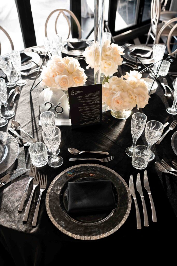 Silver Rim Glass Charger Plate - Harbourside Decorators